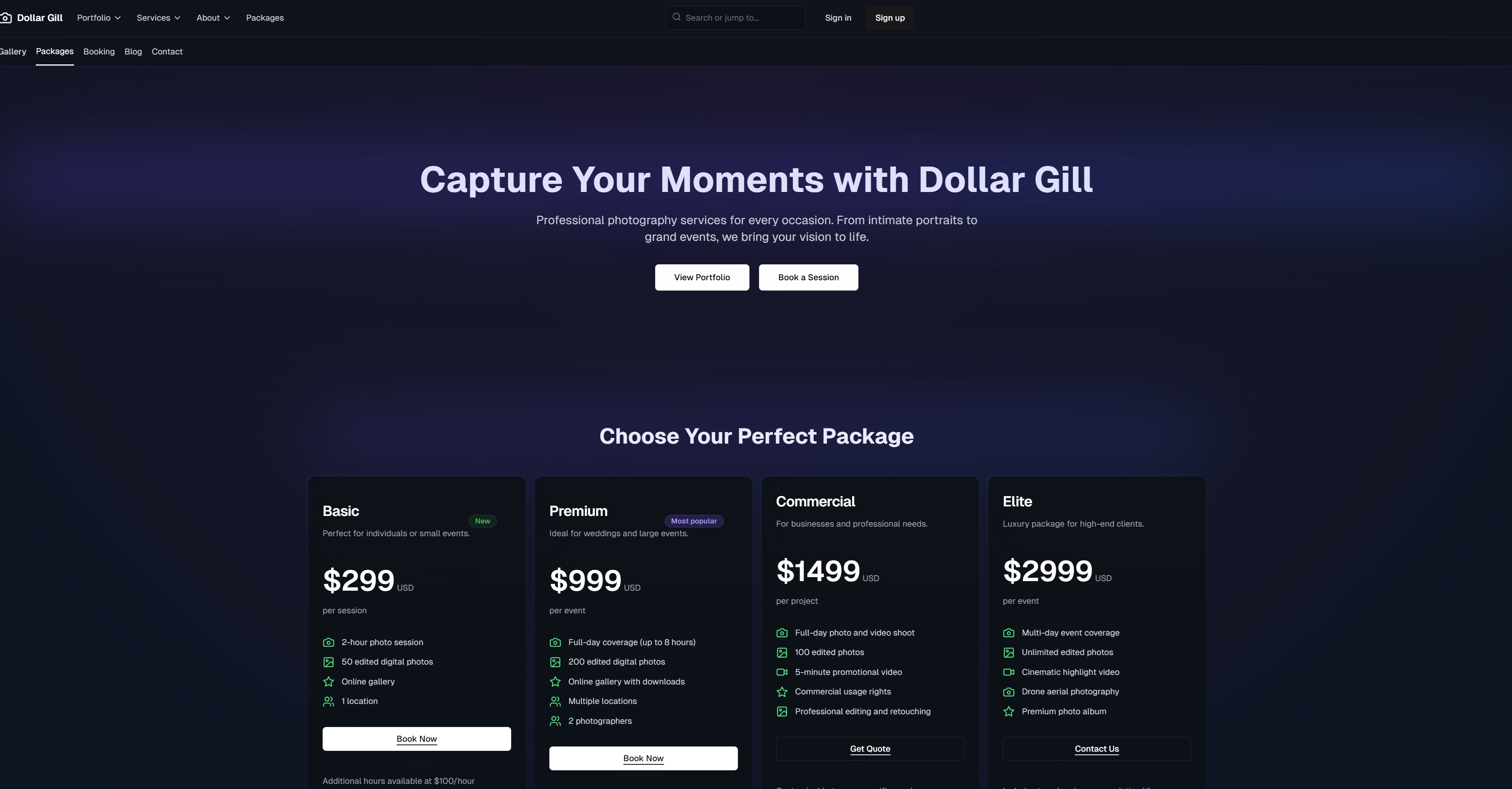 v0 - Pricing Comparison Page - v0 by Vercel